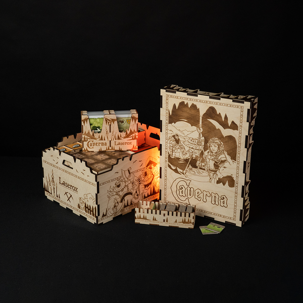 Caverna | Insert | Caverna Crate | Laserox – sleevekings