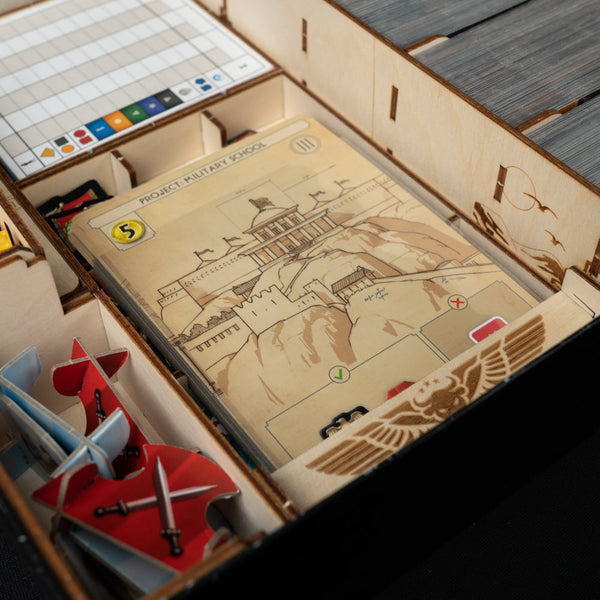 7 Wonders: Edifice | Insert | 7 Wonders Edifice Upgrade Kit | Laserox ...