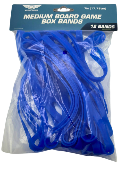 12 Pack of Medium Board Game Box Bands (7 inches) – sleevekings